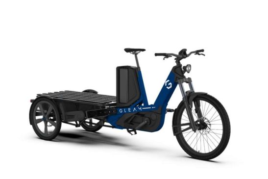 GLEAM E-Cargobike – innovative Neigetechnik, Vollfederung und hohe ...