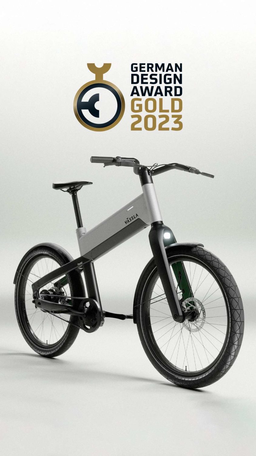 VÄSSLA Pedal gewinnt German Design Award 2023 in Gold - Pedelecs und E ...