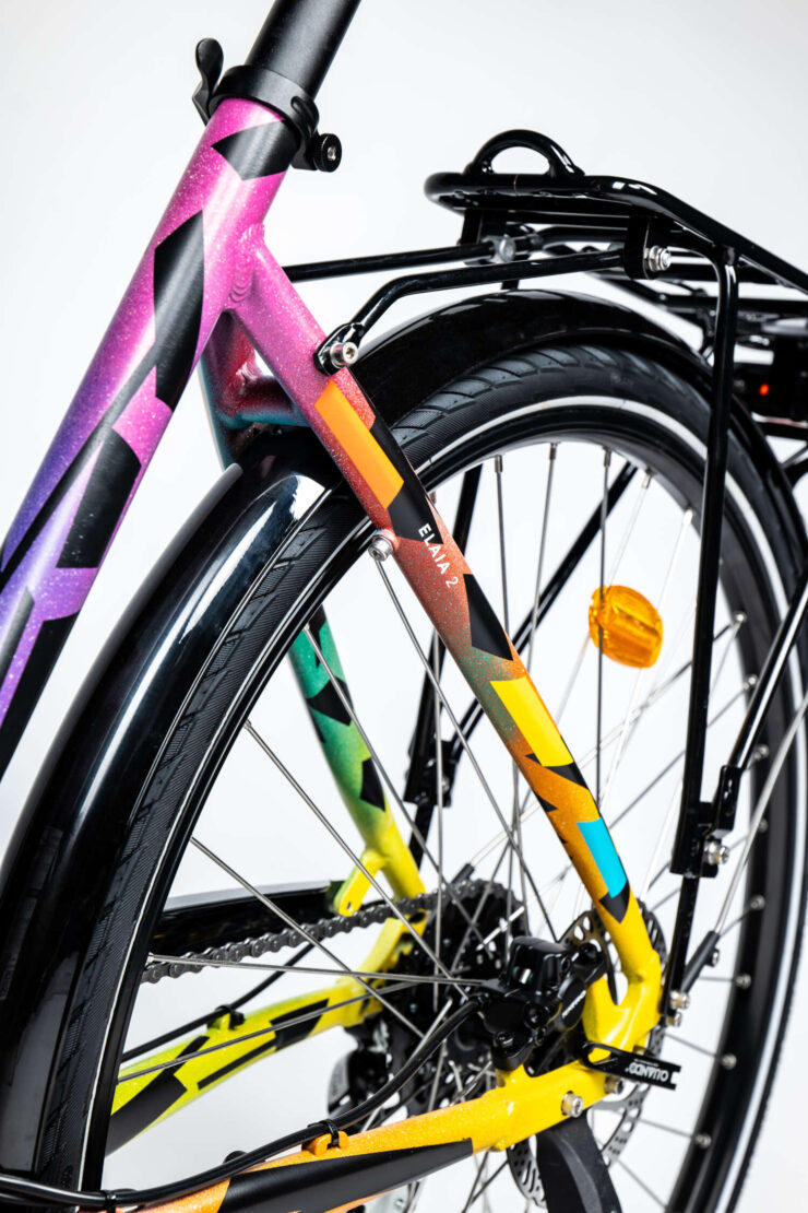 NEOMOUV lässt sich für seine E-Bikes von der Welt der Mode inspirieren ...