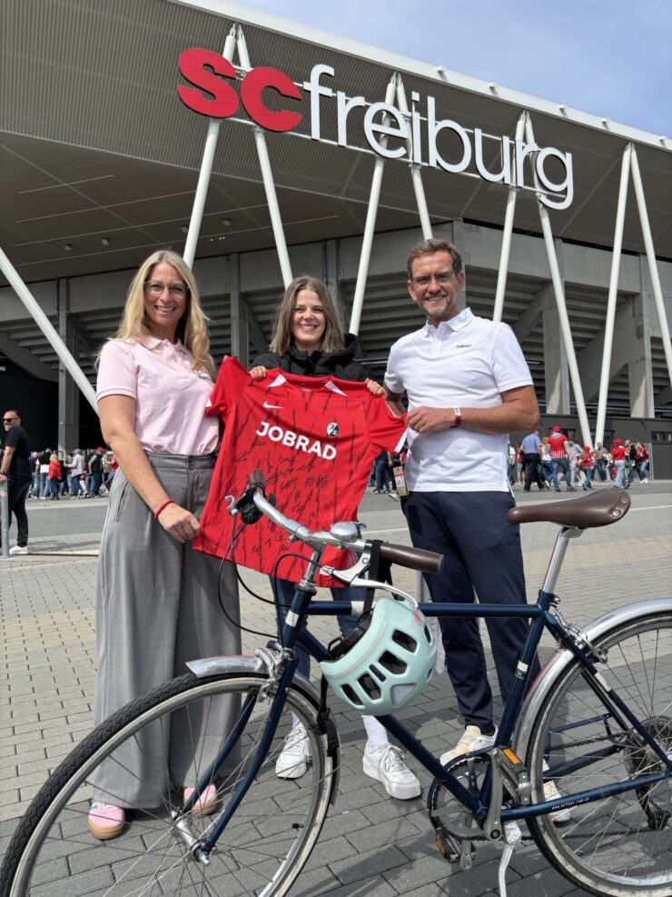 JobRad schreibt Erfolgsgeschichte beim SC Freiburg - Pedelecs und E-Bikes